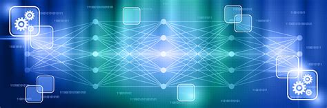 big data processing neural network computing vector concept stock