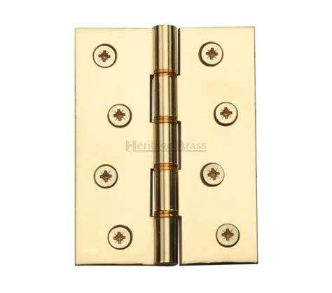 Heritage Brass Washered Butt Hinges 102x76mm Buy Now