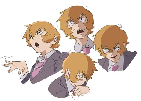 Reigen Arataka Mob Psycho 100 Drawn By Ch0og0o Danbooru