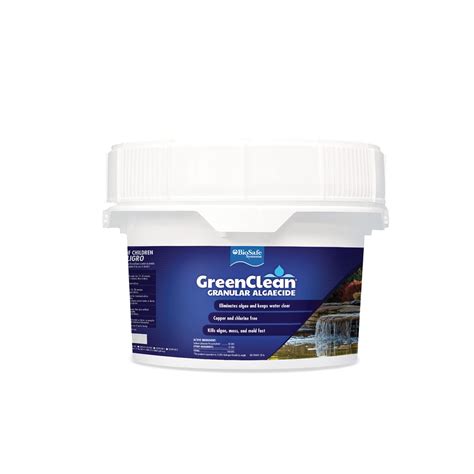 Biosafe Systems Greenclean Granular Algaecide 20 Lbs String Algae