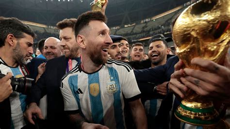 Lionel Messi campeón del Mundo con Argentina los mensajes de