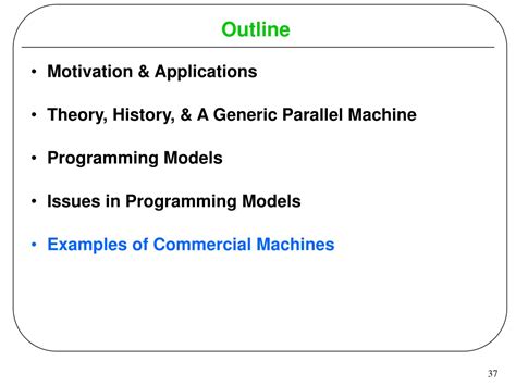 ppt introduction to multiprocessing theory programming models and commercial applications