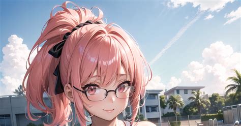Ai生成 スクール水着シリーズ3 ちくわイラストのイラスト Pixiv