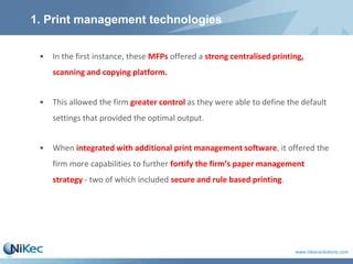 3 Paper Reducing Technologies PPT