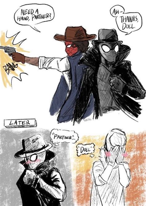 Pin By Douma On Shipping Purposes Noir Spiderman Deadpool And