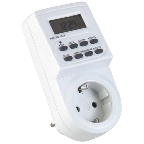 PRESA ELETTRICA TEMPORIZZATA TIMER DIGITALE CON PROGRAMMATORE