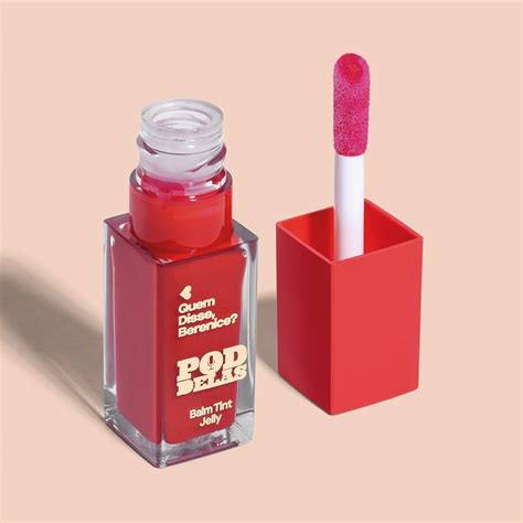 QDB Pod Delas Balm Tint Jelly Vermelho Ao Vivo 6 5ml Amazon Br