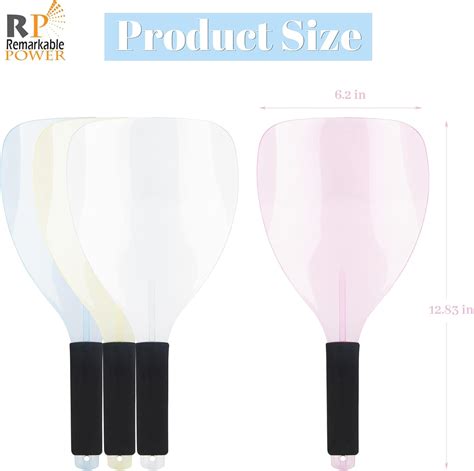 5 Pack Professional Hair Barber Salon Shield Plastic Hair Hairdressing