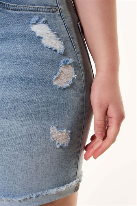 Femmes Short En Jean Ms Mode