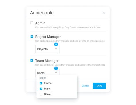 Approval Clockify Features