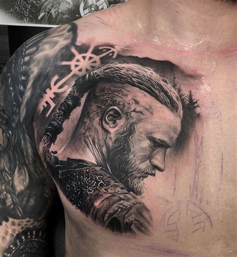 Ragnar Lothbrok Tattoo Ideas Ragnar Was Believed To Be A Descendant Of