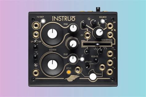 Seashell Semi Modular Synth Controller By Instruō For Analogue Sound Design