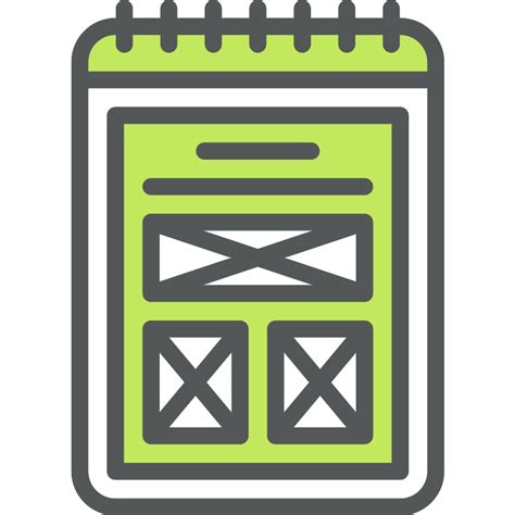 Notebook Ui Vector Svg Icon Svg Repo