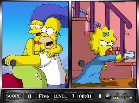 The Simpson Movie Similarities Play Online On Flash Museum