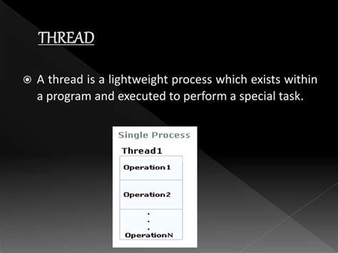 threading and multi threading in java ppt