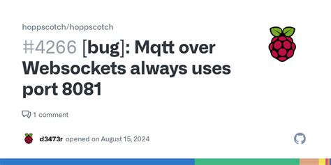 Bug Mqtt Over Websockets Always Uses Port 8081 · Issue 4266