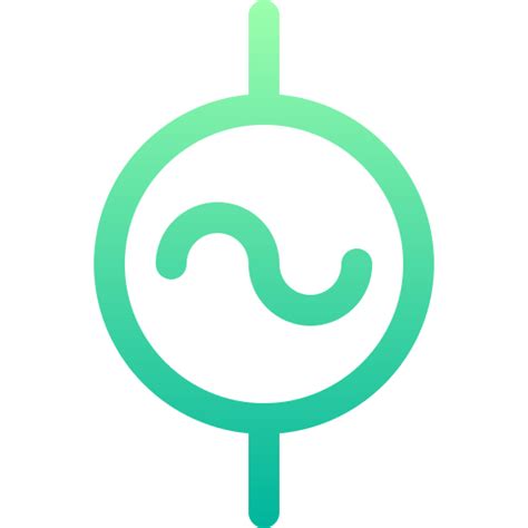 Ac Voltage Free Electronics Icons