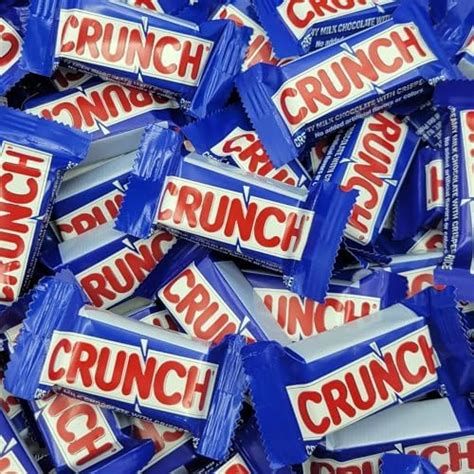 Bulk Pack Crunch Chocolate Aif4 Bar Fun Size 2 Pounds 045 Oz Bars