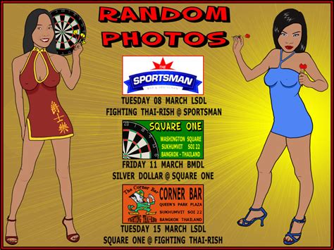 Random Darts Photos March 2011 DartsThailand