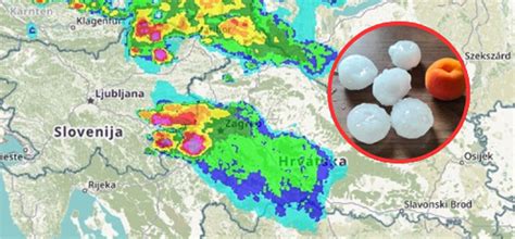 Stiglo Jače Grmljavinsko Nevrijeme Grmi I Sijeva U Zagrebu Sloveniju