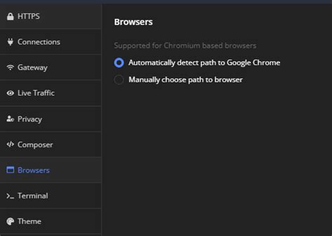 Configure Fiddler Everywhere Default Settings Fiddler Everywhere