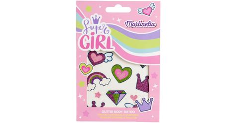 Martinelia Super Girl Glitter Body Tatto татуировка за деца notino bg