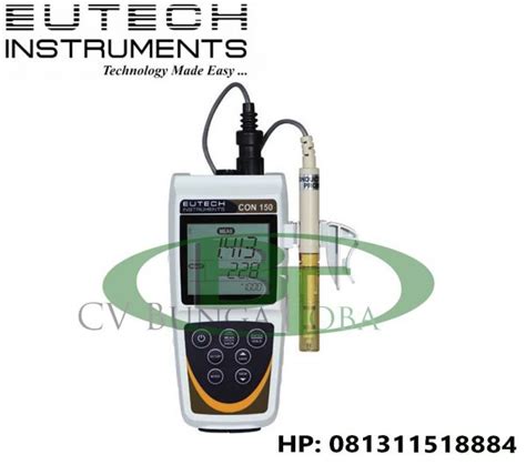 Eutech Con 150 Conductivity Total Disoved Solids Temperatur Alat Ukur Perminyakan