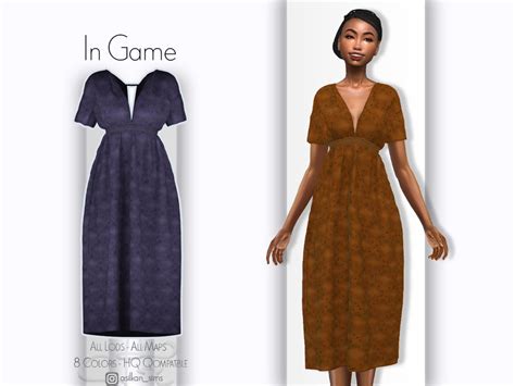 The Sims Resource Abigail Dress ACN 384