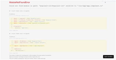 Ng Lightning Examples CodeSandbox