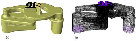 Finite Volume Model A 3d Geometry B 3d Mesh Grid Download Scientific Diagram