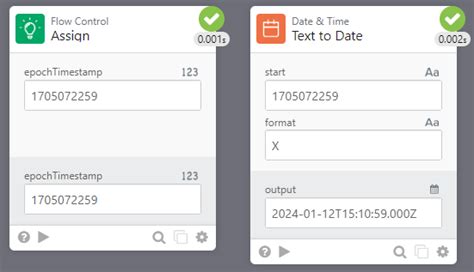 How To Convert Epoch Time To A Date And Time Object In Workflows