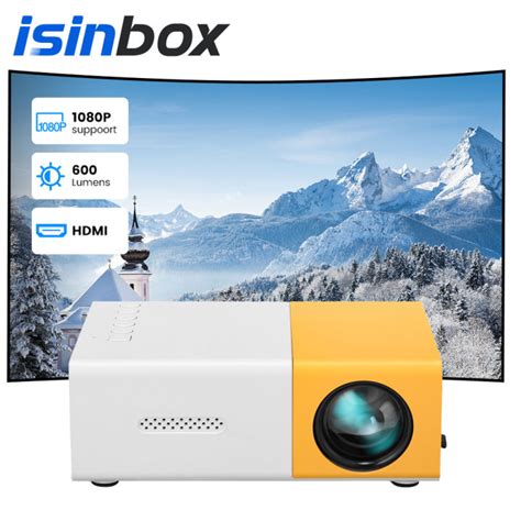 iSinbox COD YG 300 projector โปรเจคเตอร mini โฮมโปรเจคเตอร โปรแจคเตอร เครองฉาย projector