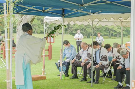 一般社団法人 延岡観光協会 2023年7月8日（土）、須美江海水浴場にて海開き神事と延岡市海水浴場合同セレモニーが