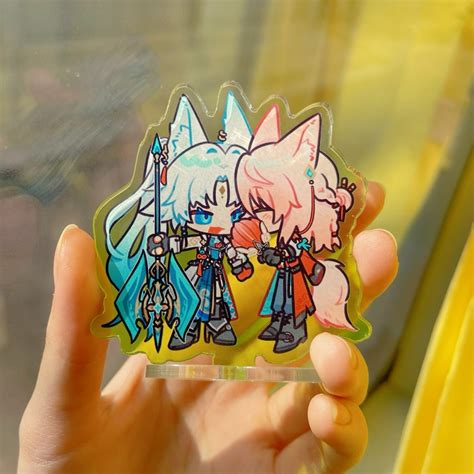 Standee JiaoFei Honkai Star Rail HSR Jiaoqiu X Feixiao Shopee Malaysia