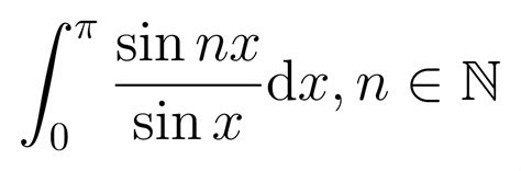 The Famous Sin Quotient Integral This Integral Is Extremely Famous And… By Wojciech Kowalczyk
