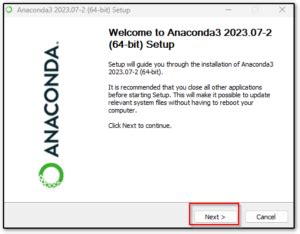 How To Install Python Anaconda Distribution In Windows