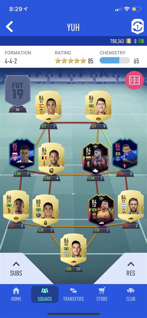 Squad Builder Reasportsfc