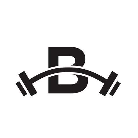 Letter B Fitness Gym Logo Design Fitness Club Exercising Logo 17494084 Vector Art At Vecteezy