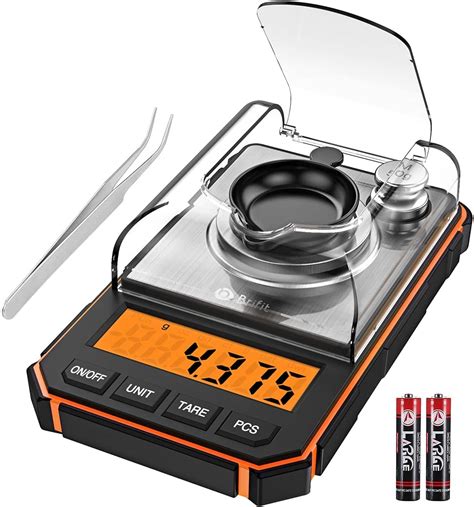 Brifit Feinwaage 50g 0 001g Milligramm Digitalwaage Taschenwaage