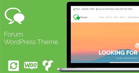 forum wordpress theme community and buddypress template