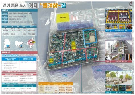거제시 중곡지역 보행환경 개선 추진안전과 편의 증진