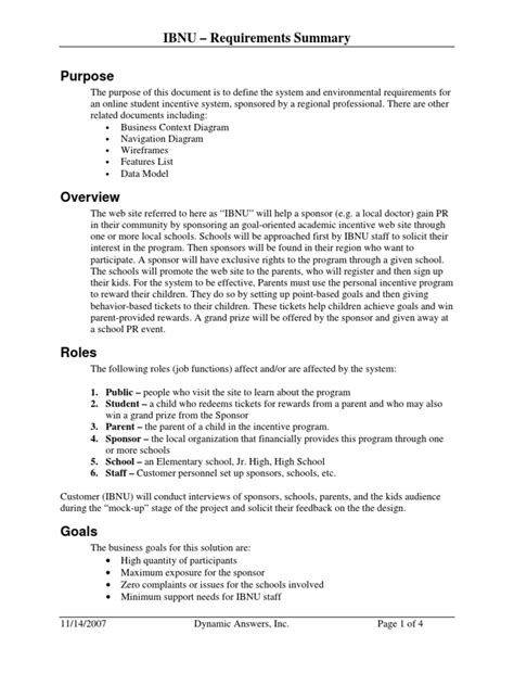 Ibnu Requirements Summary Pdf Backup World Wide Web