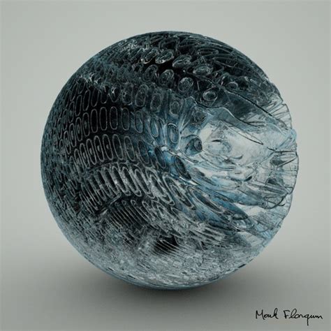 구면 유리 조각상 3d 모델 Turbosquid 736113