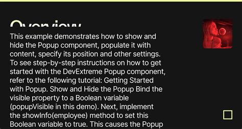 Overview DevExtreme Popup Forked Codesandbox Overview DevExtreme Popup Forked Codesandbox