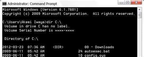 Why Does Dir C Return Such Different Results From Dir C