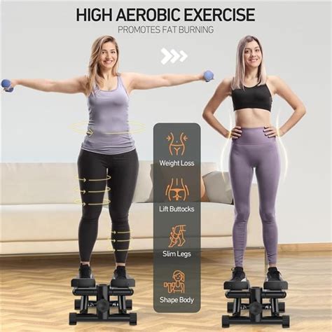 Direct Wicker Mini Steppers For Exercise Stair Stepper With Resistance Bands Mini Stepper With
