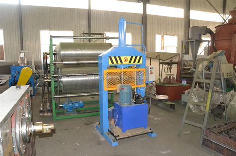 고무 베일 커터