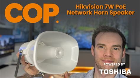 Hikvision 7w Poe Network Horn Speaker Youtube