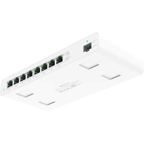 Ubiquiti Uisp S Ethernet Switch 8 Port Gigabit Ethernet Poe 1 Sfp Sl Network Hardwares