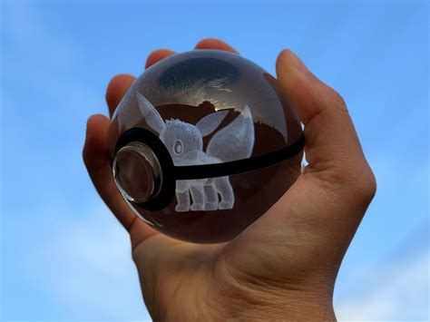 Eevee Large Crystal Pokemon Animix Store